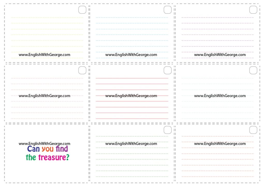 Treasure Hunt! - English with George